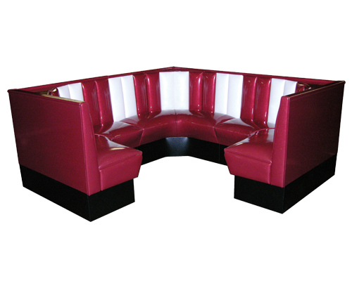 three-quarter-booth | Vitro Seating Products